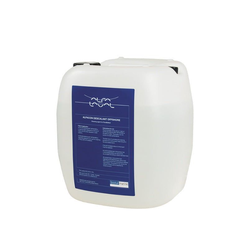 ALPACON DESCALANT PureBallast ballast water CIP equipment cleaner onli ...