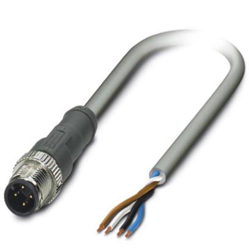 Phoenix Sensor/actuator cables - SAC-4P-M12MS/5,0-C20 - 1410884 – The ...